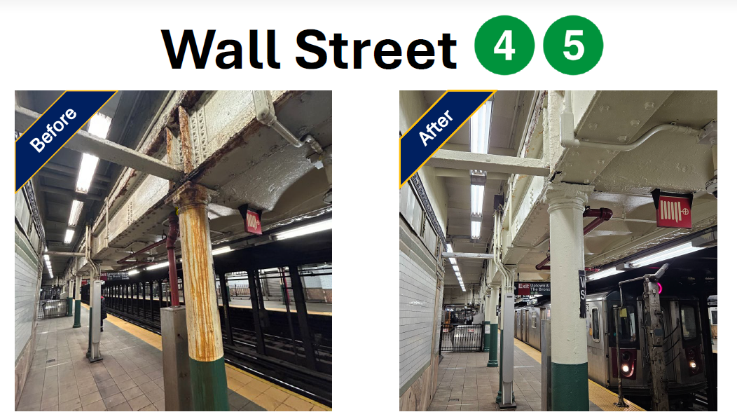 MTA Announces Completion of Comprehensive Repair